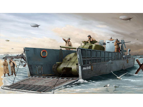 Trumpeter 00347 WWII US Navy LCM (3) Landing
