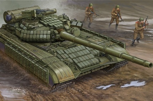 Trumpeter 01580 Soviet T-64AV mod. 1984