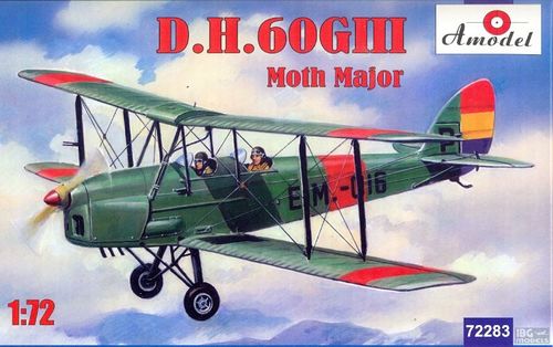 A-Model 72283 D.H.60GIII Moth Major