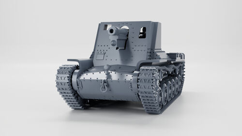 EMP3D 72011933 Działo samobieżne 75mm Typ 4 Ho-Ro 150mm