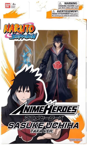 Bandai AH36967 Anime Heroes Naruto Shippuden - Sasuke Uchiha Taka Version