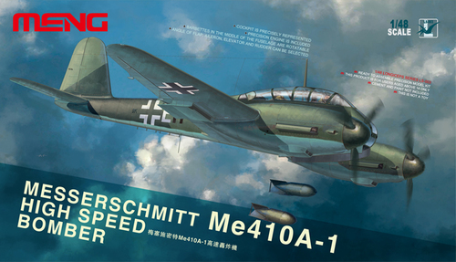 Meng Model LS003 Messerschmitt Me-410 A1 High Speed Bomber