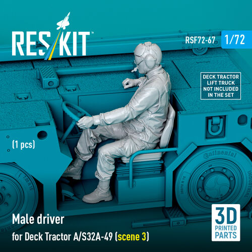 RES/KIT F72-0067 Male Driver For Deck Tractor A/S32A-49 (Scene 3) (1pc) (3D Printed)