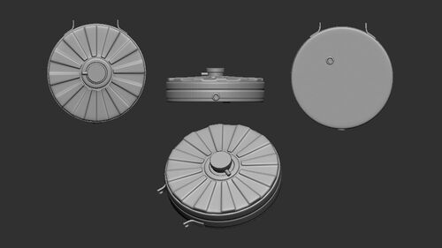 Firma49 A014-16 German Tellermine 35 st