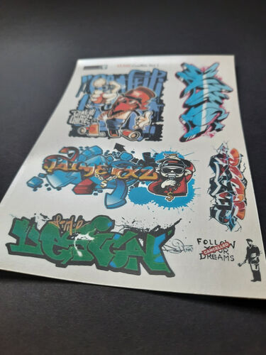 Reality in Scale 35300 Graffiti Set 1 - Sheet 10 x 15 cm