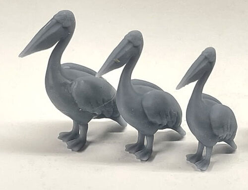 EMP3D 48130509 Pelikany (3 sztuki)