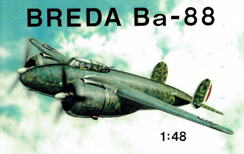 Choroszy Modelbud D4801 Breda Ba-88 (Ex Warrior-Model Kit)