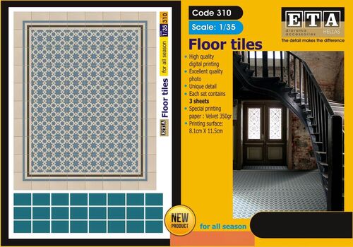 ETA DIORAMA ACCESSORIES 310 Floor Tiles