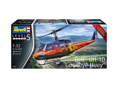 Revell 03867 Bell UH-1D 'Goodbye Huey'