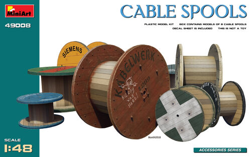 MiniArt 49008 Cable Spools