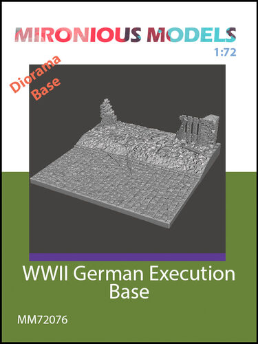 Mironious Models 72076 WWII Cobblestone Road Base
