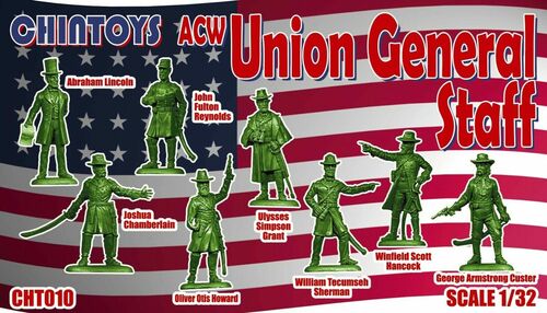 CHINTOYS 010 American Civil War Union General Staff
