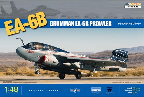 Kinetic 48022 Grumman EA-6B Prowler VAQ-140 Patriots