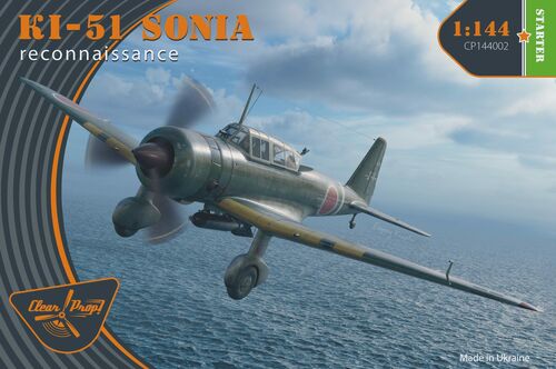 Clear Prop Models 144002 Ki-51 Sonia Reconnaissance