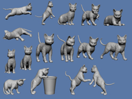 Germania-Figuren 72-ANIMAL-1006 Cats