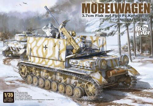 Border Model BT007 Möbelwagen 3.7cm Flak Auf Fgst Pz.Kpfw.IV[Sf]