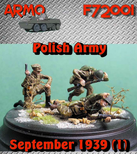 Tank Models Hobby Shop ARMOF72001 Piechota Polska Wrzesień 1939 "Do Ataku!" Set. 1