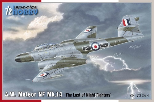 Special Hobby 72364 A.W. Meteor NF Mk.14 'The Last of Night Fighters'