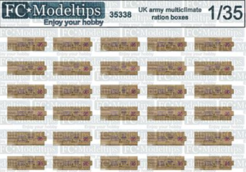 FC ModelTrend 35338 Modern english ration boxes Multiclimate