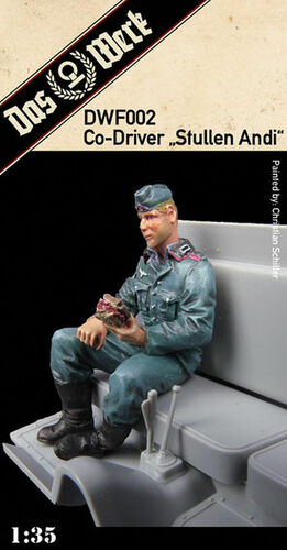Das Werk F002 Co-Driver "Stullen Andi"