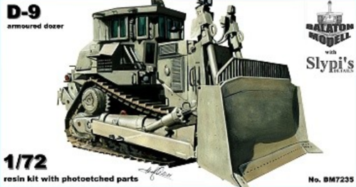 Balaton Modell BM7235 D-9R armoured dozer (US Army version)