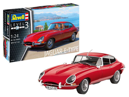 Revell 07668 Jaguar E-Type (Coupé)