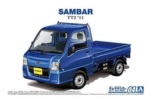 Aoshima 05828 Subaru TT2 '11 Sambar WR Blue