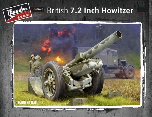 Thunder Models 35211 British 7.2 Inch Howitzer