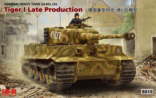 Rye Field Model RM-5015 Sd.Kfz. 181 Pz.kpfw.VI Ausf. E Tiger I Late Production