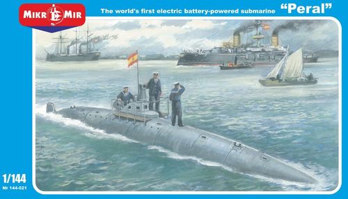 Mikromir 144-021 Peral - world's first electric-powered Spain submarine