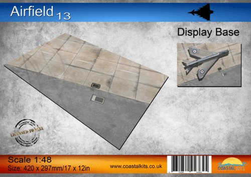 Coastal kits S795-48 1:48 Airfield Display Base 13 420 x 297mm