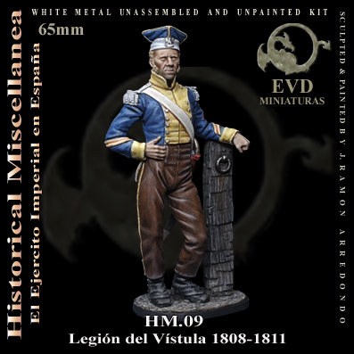 El Viejo Dragon HM09 Legion Vistula - The Imperial Army In Spain 1808-1811