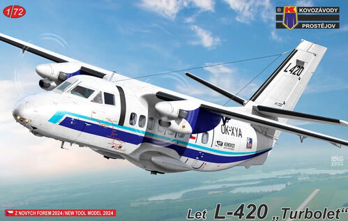 Kovozavody Prostejov 72438 Let L-420 'Turbolet'