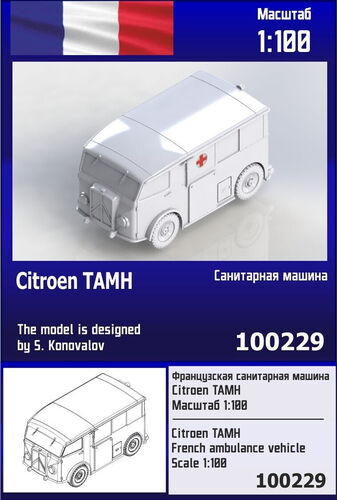 Zebrano 100229 Citroen TAMH French Ambulance