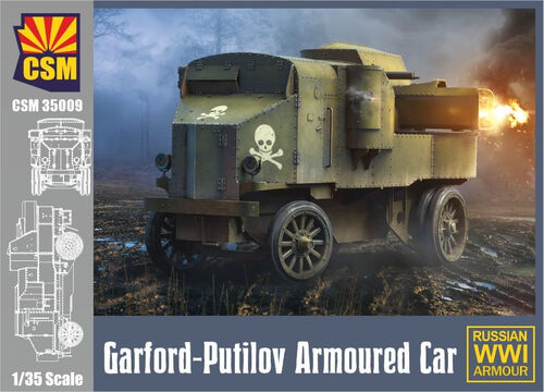 Copper State Models 35009 Garford-Putilov Armoured Car