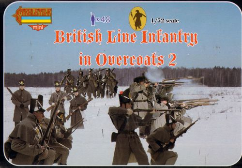 Strelets-R M097 British Line Infantry in Overcoats Set no.2 (Napoleonic Wars)