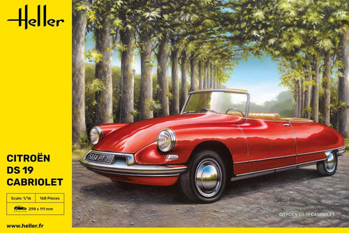 Heller 80796 Citroën DS 19 Cabriolet