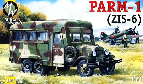Military Wheels 7207-02 PARM-1 + rubber wheels