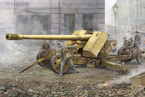 Trumpeter 02317 German 128mm Pak44 (Krupp)