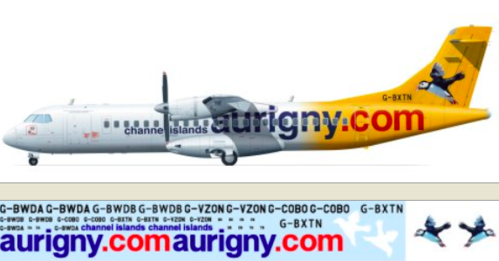 F-RSIN P4032 ATR 72 - Aurigny