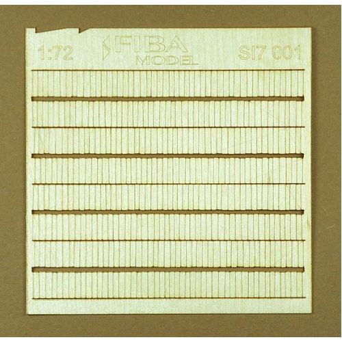 Model scene SI7-001 Wooden shingles