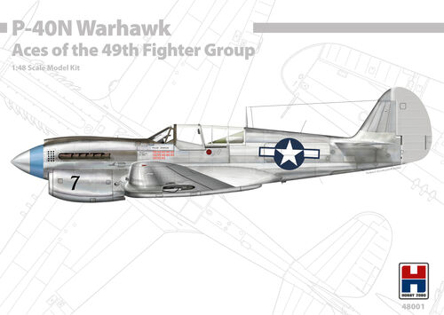 Hobby 2000 48001 P-40N Warhawk Aces of the 49th Fighter Group