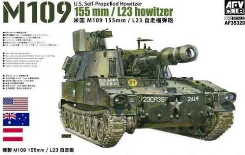 AFV Club 35329 M109 155mm L23 howitzer
