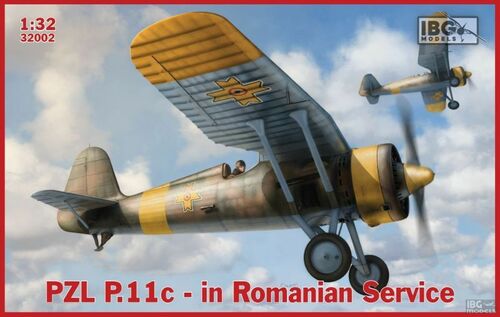 IBG 32002 PZL P.11c - in Romanian Service