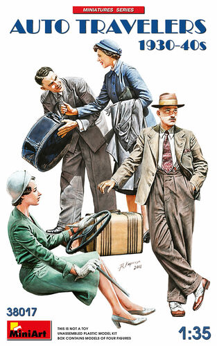 MiniArt 38017 Auto Travelers 1930-40s