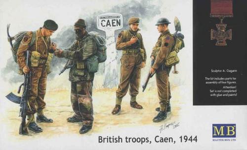 Master Box 3512 British Troops Caen 1944