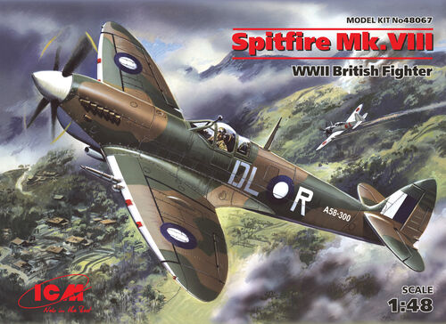 ICM 48067 Spitfire Mk.VIII - WWII British Fighter