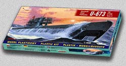 Mirage-Hobby 40412 U-673 typ U-VIIC Turm II