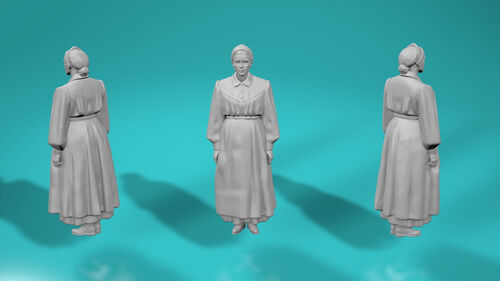 EMP3D 99204681-72 Belle Epoque - Kobieta - Pokojówka