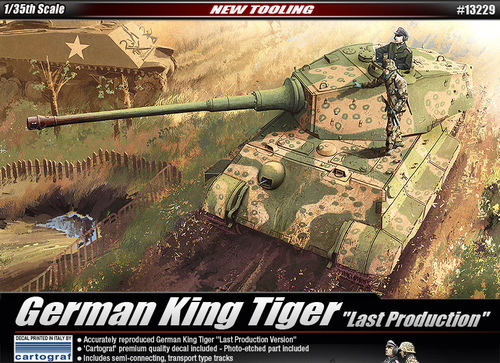 Academy 13229 German King Tiger [Last Production]